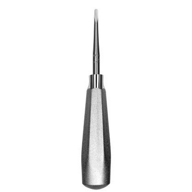 Hu-Friedy 3mm Straight Wide Luxator Elevator with #510 Stainless Steel Handle | Net32