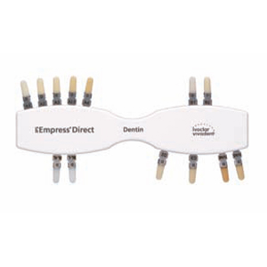 IPS Empress Direct Shade Guide, Dentin Shades. Single shade guide | Net32