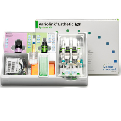 Variolink Esthetic DC Dual-cure adhesive cement Bottle Kit | Dental ...
