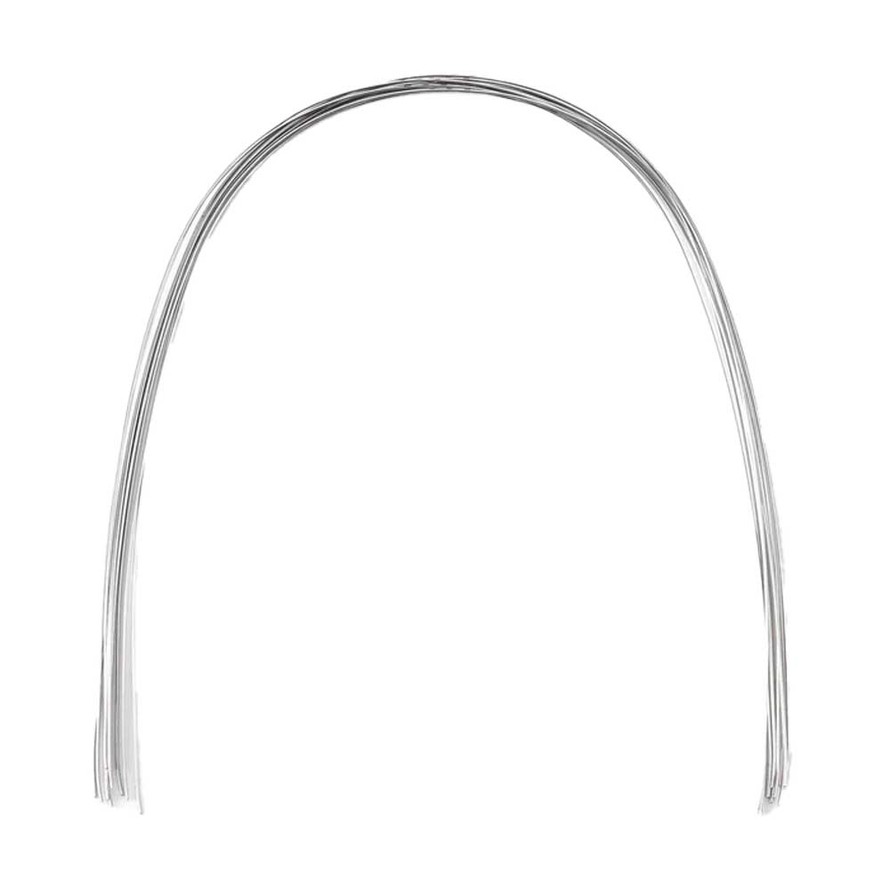 JMU Stainless Steel Archwire, Ovoid Rectangular, .017" x .025" Lower ...