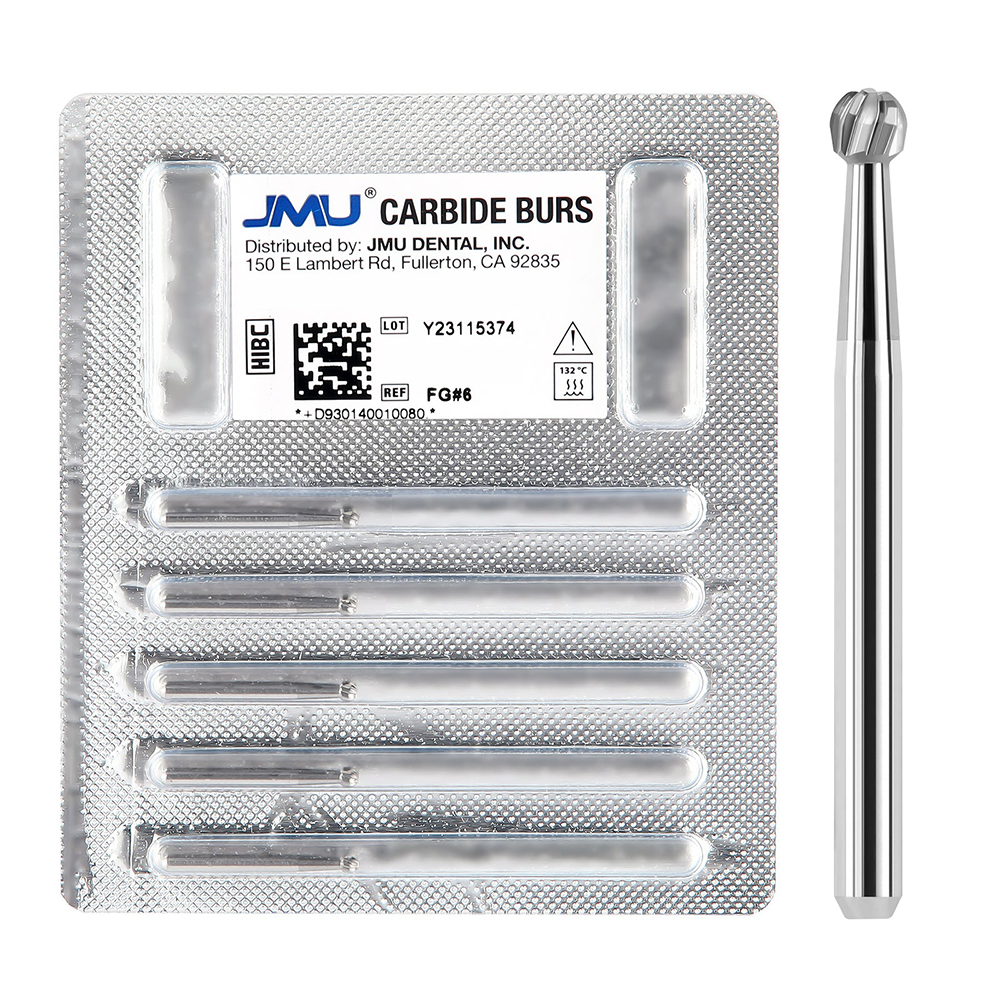 JMU FG #6 Round Carbide Bur, 5/Pk | Net32