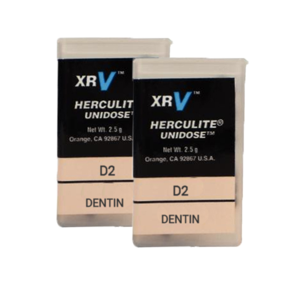 Herculite XRV Unidose - Dentin D2 - Microhybrid Composite, 20 - .25g ...