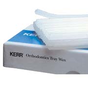Kerr Orthodontic Tray Wax - White Soft Plastic Sticks, Box of 48 ...
