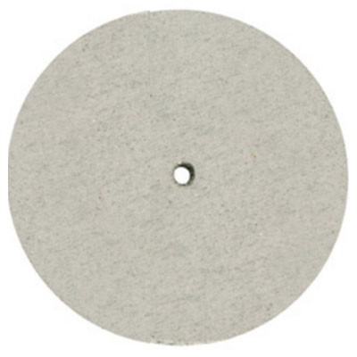 Keystone Superior Rubber Polishing Wheels, 100/Pk, White, 7/8 x 1/8 ...