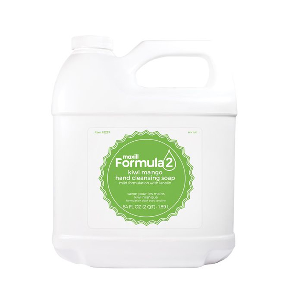 maxill Formula 2 Cleansing Hand Soap with Lanolin, Kiwi Mango Scent 2Qt ...