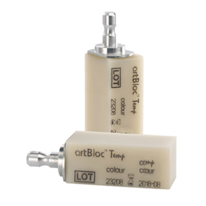 ArtBloc Temp PMMA Milling Block, Shade BL4 - 10/Pk. 15.5 x 19.0 x 39.0 ...