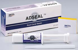 Adseal Resin-Based Root Canal Sealer, Radiopaque, 13.5 Gm. Dual