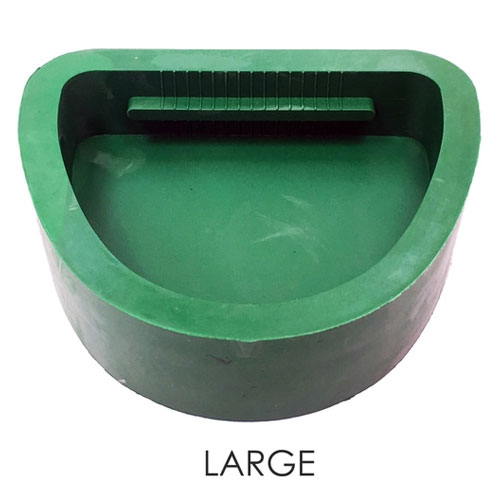 BesQual Green Rubber Base Formers - Large, 2/Pk | Net32
