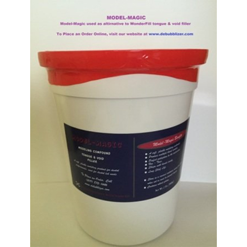Model-Magic 2 lb tub modeling compound. Works as tongue and void filler ...
