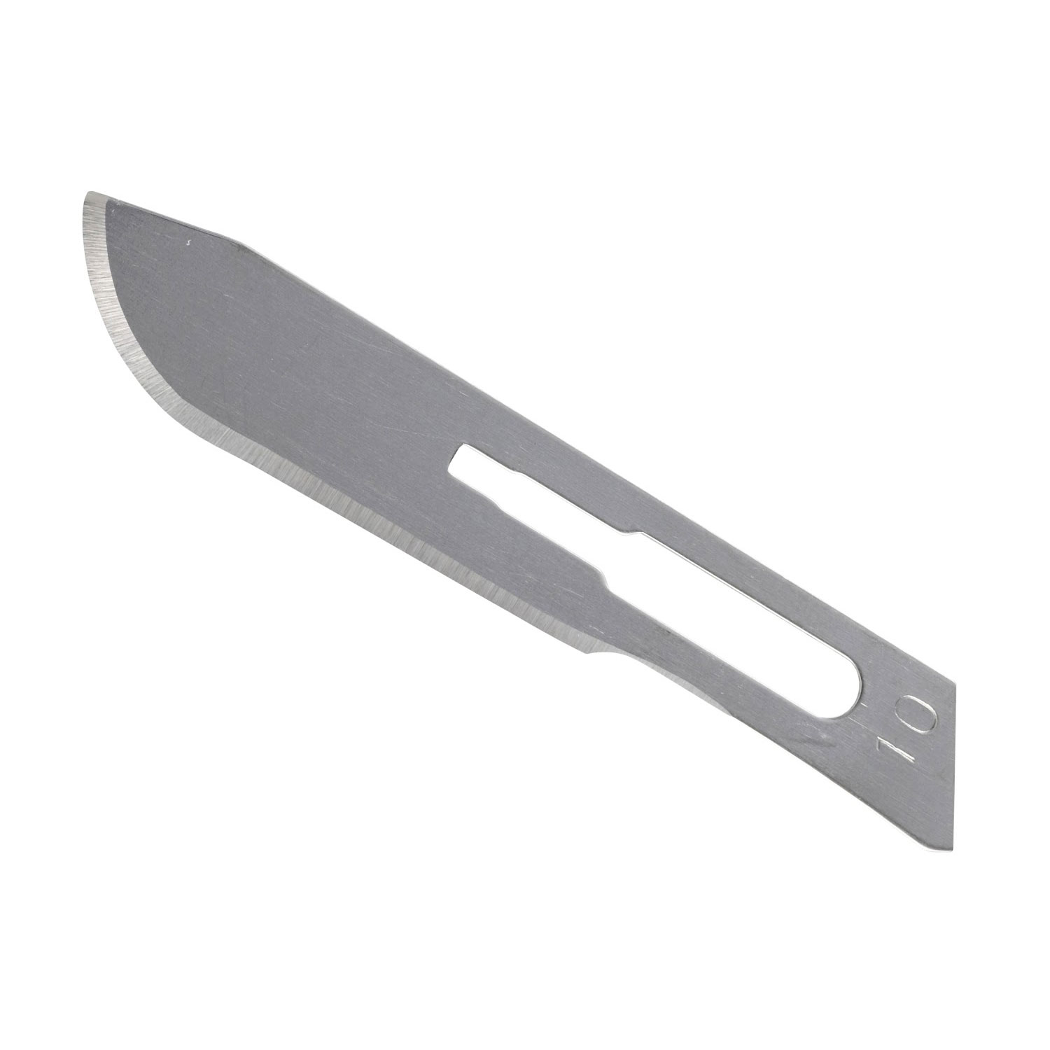 Myco Medical #10 Sterile Stainless Steel Surgical Scalpel Blade, Box of ...
