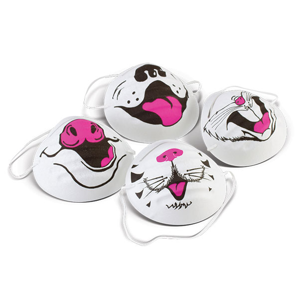 Krazy Cone Rabbit design molded cone face mask with BFE > 99%, PFE > 99 ...