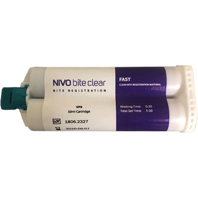 Nivo Bite Clear Fast Set Bite Registration Material, 1 - 50 ml ...