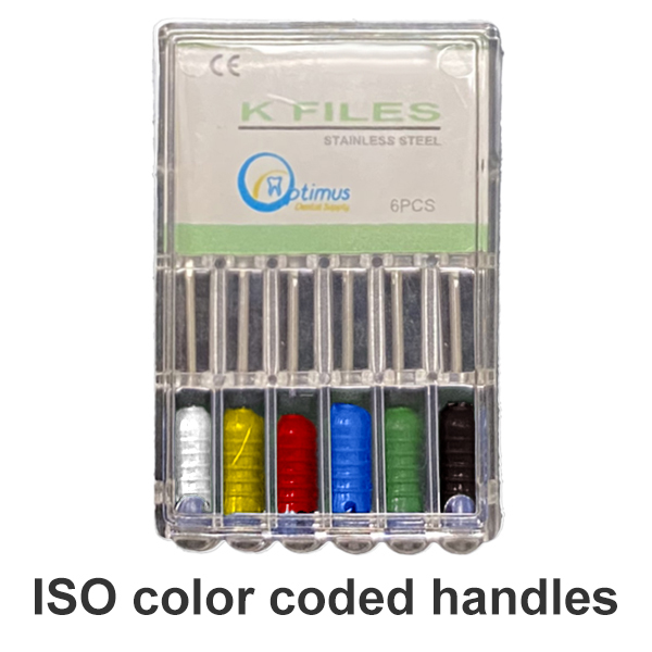 ODS #15-40 Assorted K-Type File, 25 mm, 6/Bx | Net32