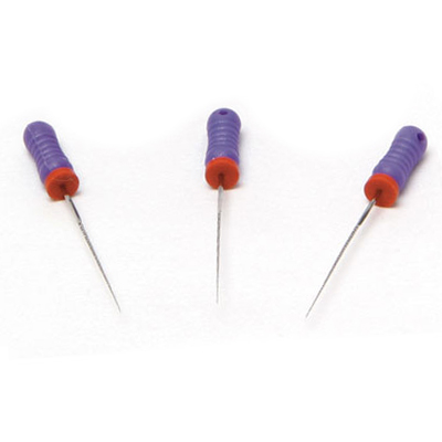 Premium High quality #20, 25 mm K-type file with color-coded plastic ...