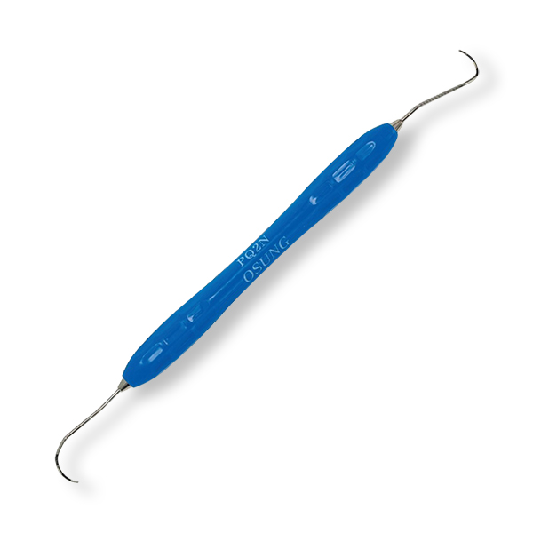 Osung PQ2N Double End Dental Probe with a Silicone Handle. The working ...