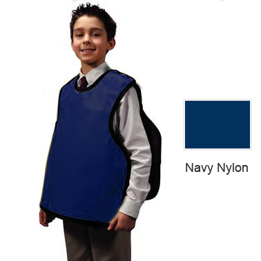 Palmero Lead-free Child Pano Dual X-Ray Apron, Navy Nylon with black ...