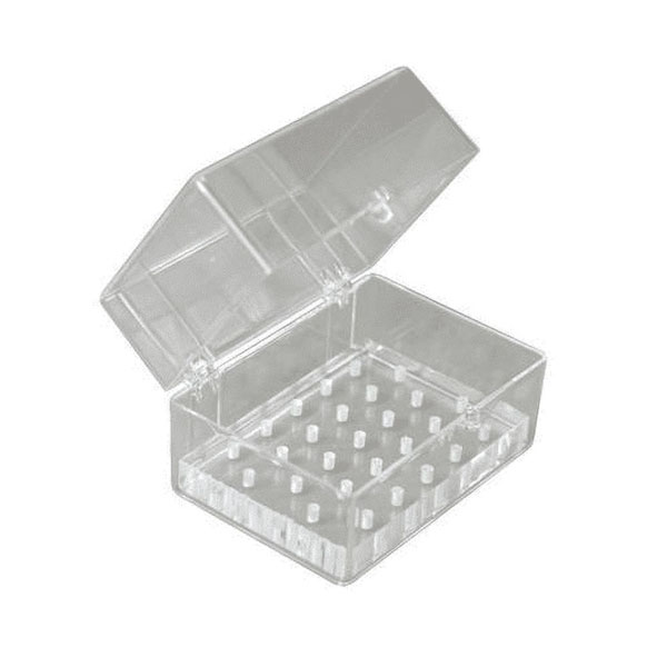 Palmero 27-Hole FG-Type Bur Block With Box, Clear Plexiglass, Comes in ...