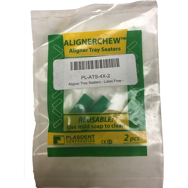 Alignerchew Aligner Tray Seaters - Green, 10x 2/Pk. | Net32