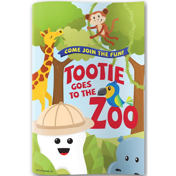 Practicon Tootie Goes to the Zoo - Activity Book, 50/Pk. For ages 8 and ...