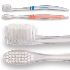 SmileGoods A332 Toothbrushes, Extra-soft, End-Rounded Dupont Tynex ...