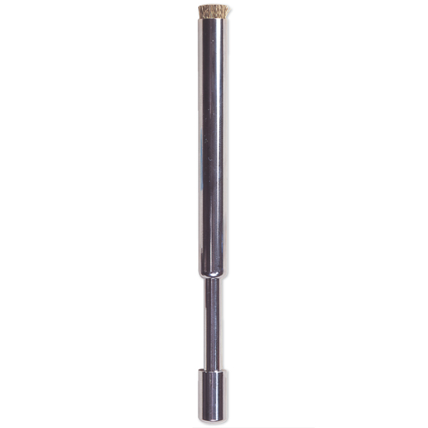 Premium Plus Brass Bur Brush Telescopic handle with brass wire bristles ...