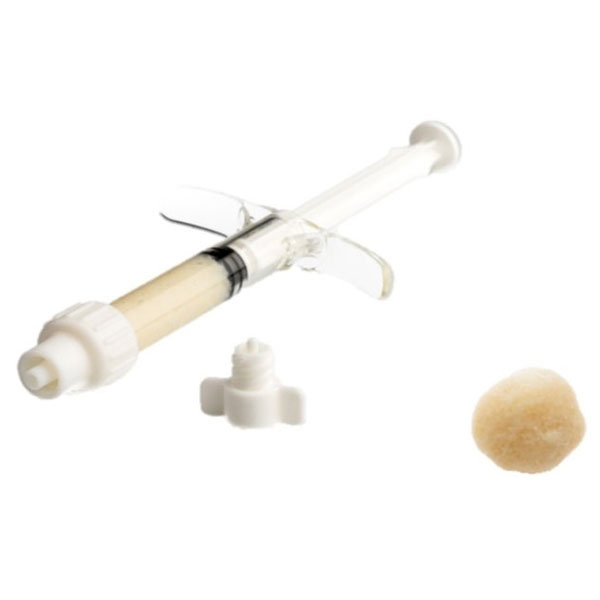 PuraGraft DBM Putty Syringe 10 cc (100% Demineralized human bone). No ...