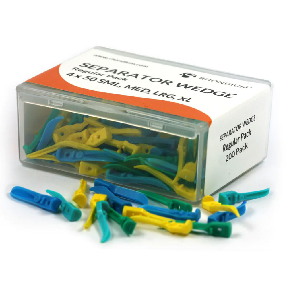 Rhondium Separator Wedge Regular Matrix Wedges, 200/Pk. Includes: | Net32