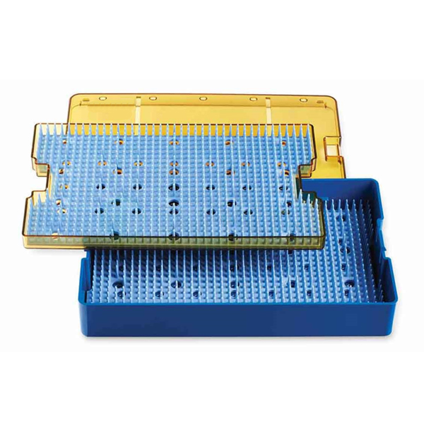 SteriBest Micro Instrument Double Tray - 10" x 6" x 1.5". Consists of ...