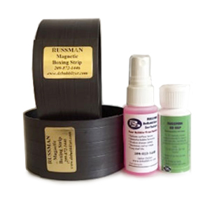 Russman DeBubblizer Surfactant Magnetic Boxing Strips, flexible rubber ...
