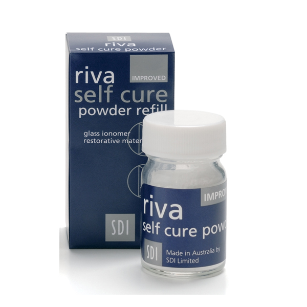 Riva Self Cure Shade T-A3 Extra Light Yellow Self Cure Powder Refill ...
