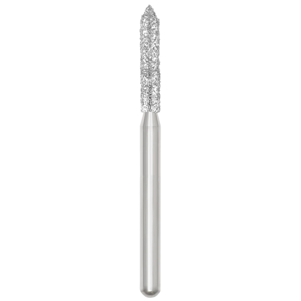 Revelation FG #885.016 Medium Beveled Cylinder Diamond Bur, 5/Pk | Net32