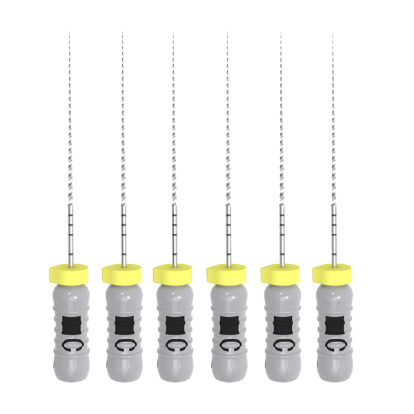 Vakker 25mm Size #08 C Files. 6/Pk. ISO color coded (gray) for hand use ...