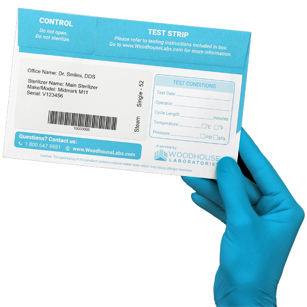 SporeAlert One Time Mail-In Sterilizer Monitoring Spore Testing Service ...