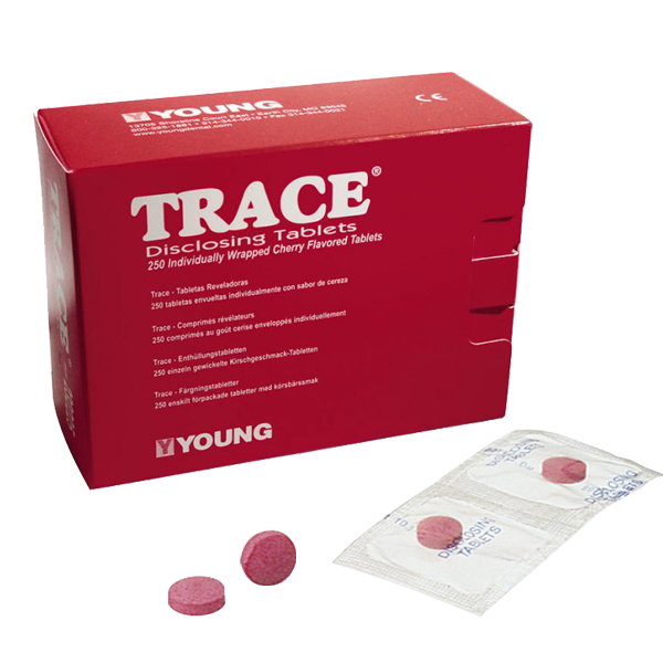Trace Disclosing Tablets, Package of 250 | Net32