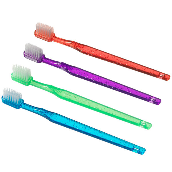 Plak Smacker Sparkle Kids Toothbrush, Assorted Colors, 144/Pk | Net32