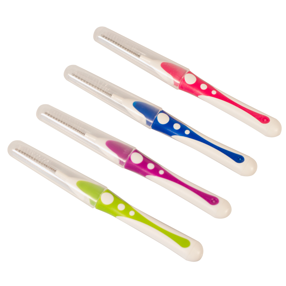 Plak Smacker Flexible Cone-Shaped Interproximal Toothbrush, Assorted ...